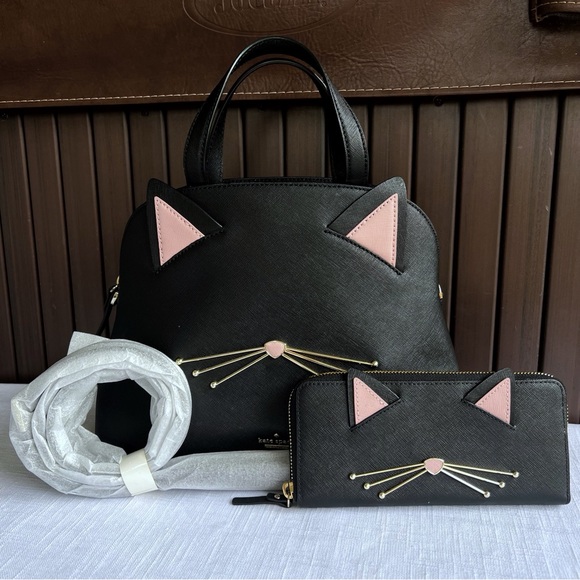 kate spade | Bags | Kate Spade Cats Meow Large Lottie Bag Crossbody ...